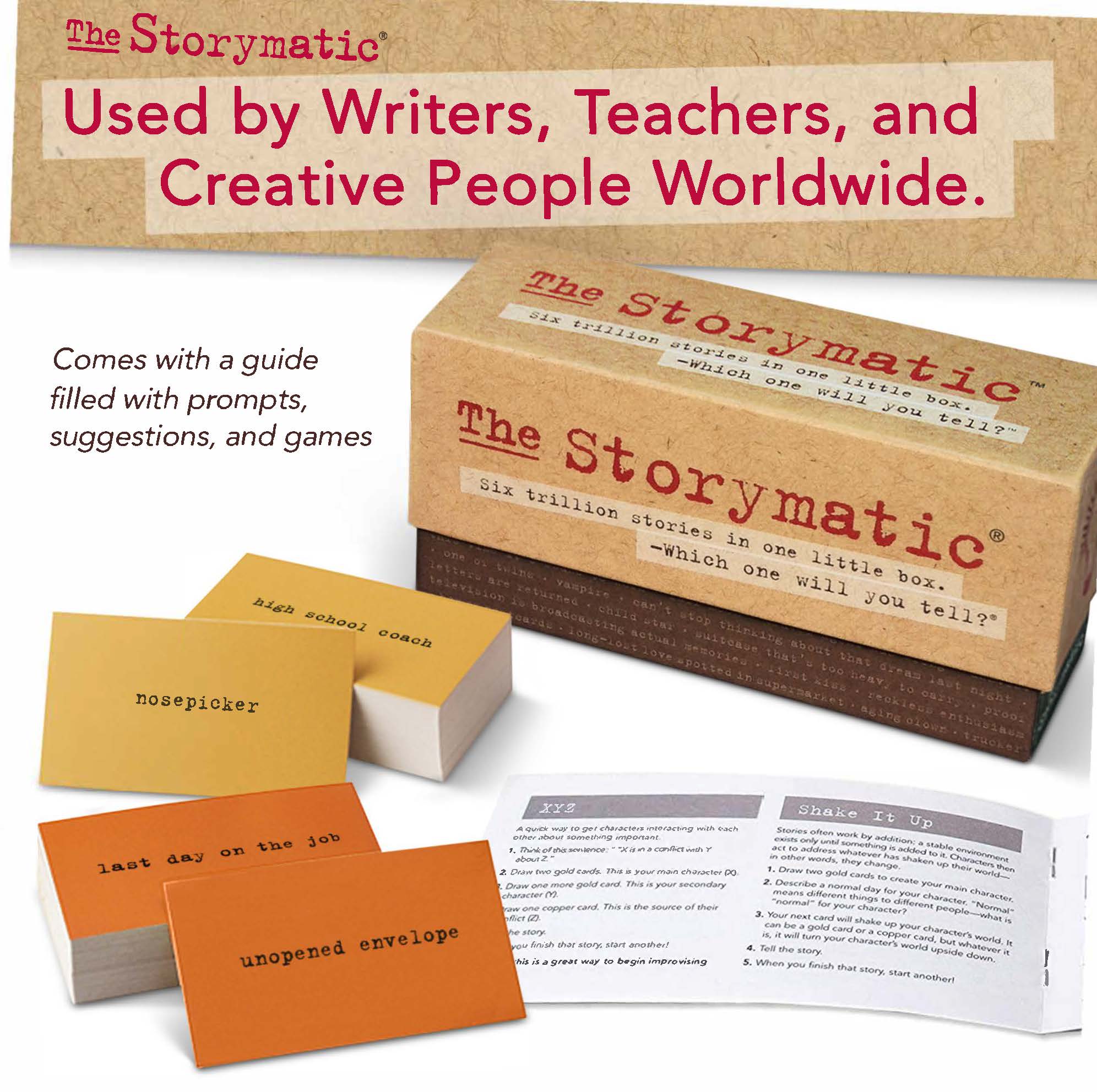 Storytelling Card Game for Creative Writing | Storymatic Classic ...